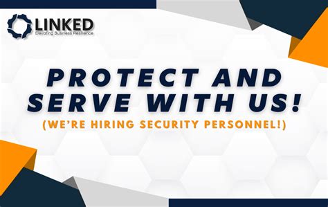 Hiring Linked Group Is Hiring Security Personnel Linked Group