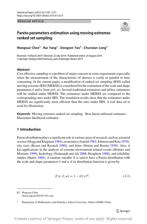Pareto Parameters Estimation Using Moving Extremes Ranked Set Sampling