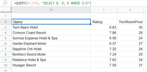 SQL in Google Sheets Ja wir können LearnSQL de