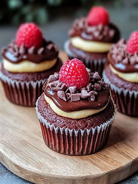 Molten Raspberry Chocolate Cupcakes The Ultimate Indulgence Recipe