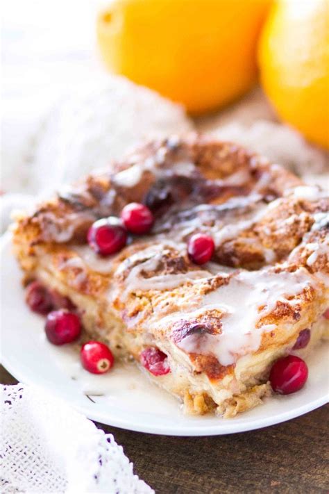 Cranberry Orange Bread Pudding Julies Eats And Treats