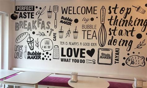 7 Inspirasi Desain Dinding Cafe Kekinian Di Rumah Mana Paling Keren