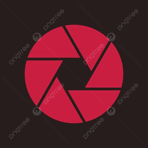 Camera Shutter Aperture Graphic Pictogram Art Vector Graphic