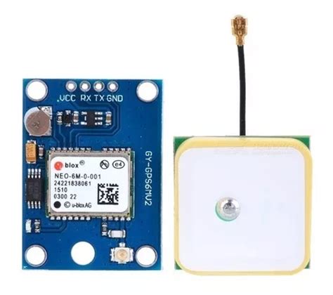 Modulo Gps Neo M Ublox Con Antena Arduino Pic Mercadolibre