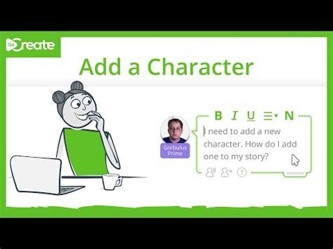 SoCreate Cómo agregar un personaje en el software de escritura de