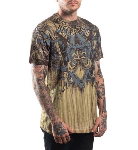 Футболка муж. Affliction MISGUIDED SAINT купить в интернет-магазине ...