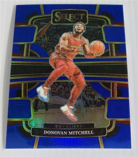 PANINI SELECT Donovan Mitchell Concourse Bleu Prizm Parallèle EUR PicClick FR