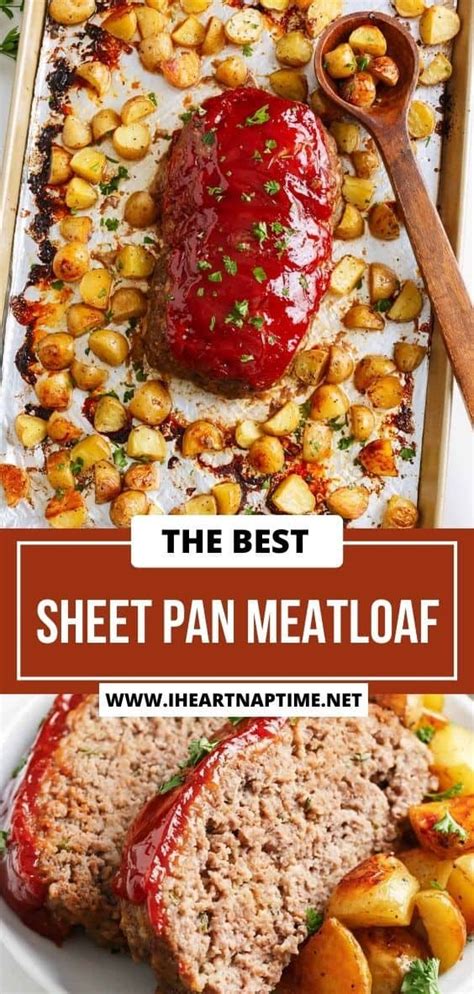 Sheet Pan Meatloaf I Heart Naptime