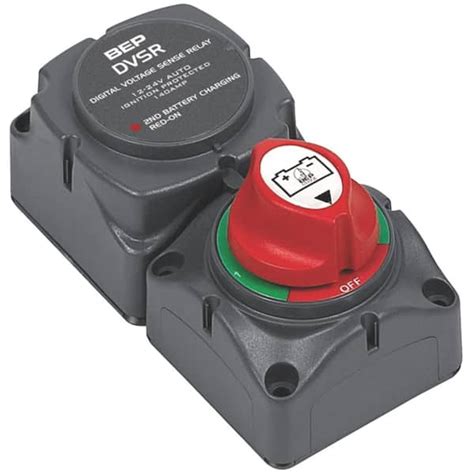 Marinco Digital Voltage Sensing Relay Vsr Battery Selector Switch