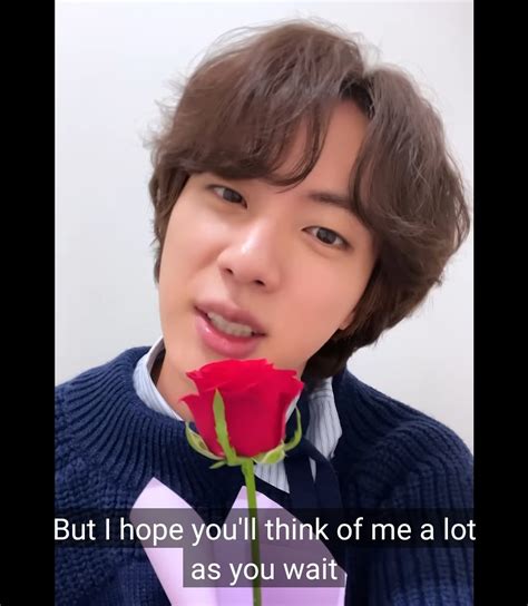 Btsofficial On Twitter N월의 석진 Message From Jin May 2023 💌 따라란