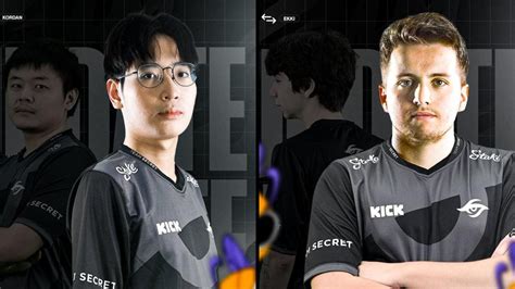 Dota 2 Team Secret Add Kordan And Ekki To Replace MidOne And Yamich