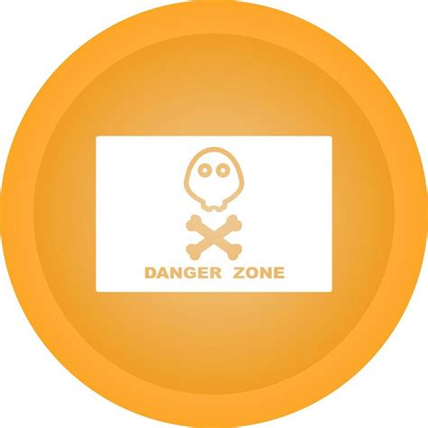 Danger Zone Vector Icon 22672029 Vector Art At Vecteezy
