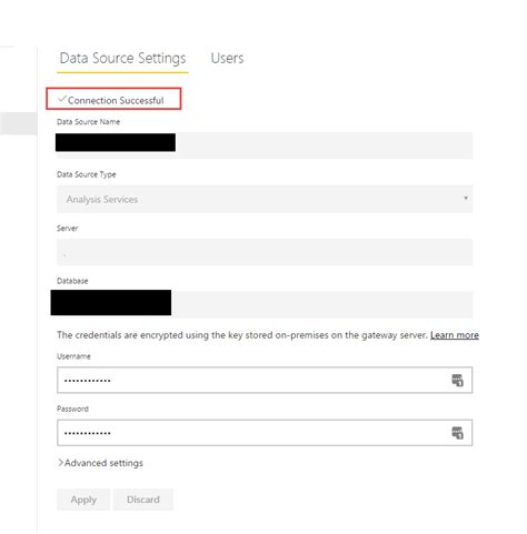 Solved Enterprise Gateway Unable To Retrieve Ssas Tabular