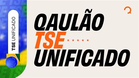 Concurso Tse Unificado 2024 Aulão Completo Para O Tribunal Superior
