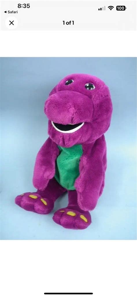 Barney Actimates Interactive Toy Hobbies And Toys Toys And Games On Carousell