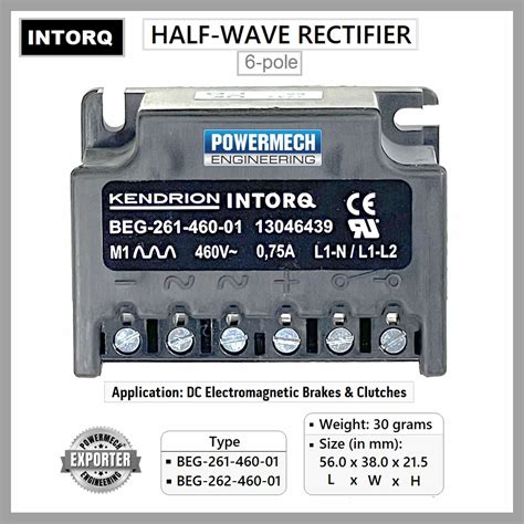 Intorq Brake Half Wave Rectifier At ₹ 2500piece Brake Rectifiers In Chennai Id 2848940528791