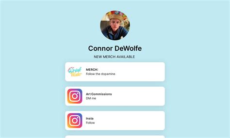 Connor Dewolfes Flowpage