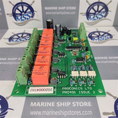 Proconics Pr0491 Issue 2 Pcb Card Marine Ship Store
