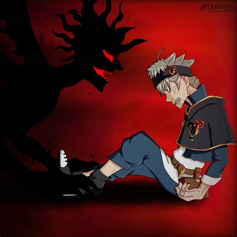 Asta And His Demon Black Clover Fanart By Tem4tem On Deviantart