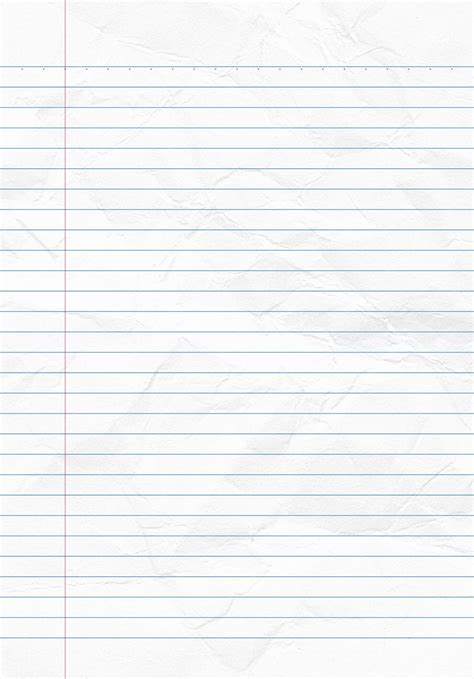 Premium Photo Notebook Paper Background Lined Notebook Paper Crumpled Paper Background