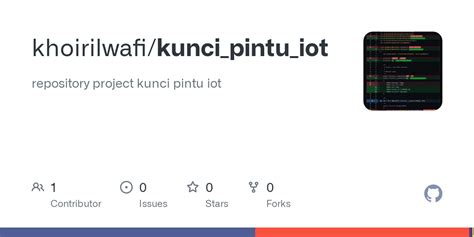 github khoirilwafi kunci pintu iot repository project kunci pintu iot