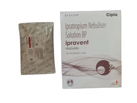 Ipravent Ipratropium Nebuliser Solution At ₹ 350 Bottle Atrovent In