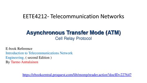 SOLUTION Asynchronous Transfer Mode Atm Studypool