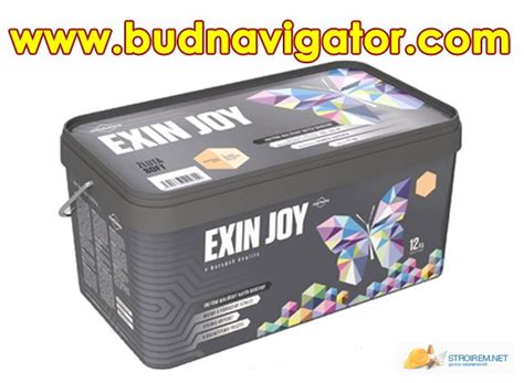 Продам ЧЕШСКАЯ высококачественная тонированная малярная краска EXIN JOY ...