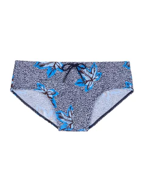 Hom Herren Swim Mini Briefs Sekou Design Badehose Slip Floral Muster