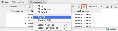 Query Execution Datagrip Documentation