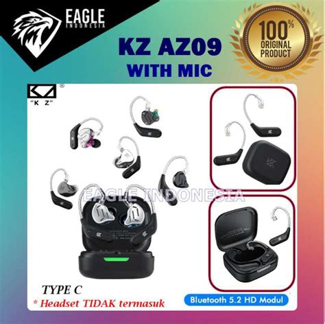 Jual Kz Az09 Tws Hd Upgrade Bluetooth Modul Earhook With Mic For Kz Trn ...