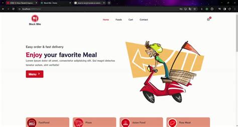 Lokendra Patidar On Linkedin Blockbite Reactjs Reactfooddeliveryapp
