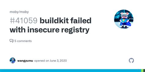 Buildkit Failed With Insecure Registry Issue 41059 Moby Moby GitHub