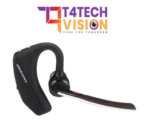 Poly Plantronics Voyager 5200 Bluetooth Wireless Earbuds On Ear Black