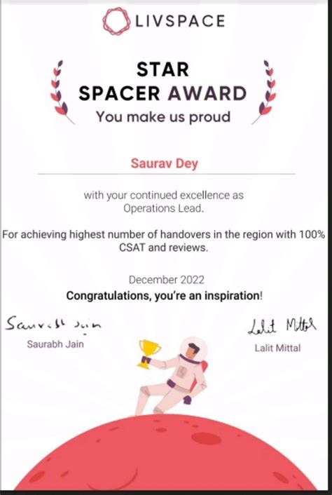 saurav dey on linkedin livspace