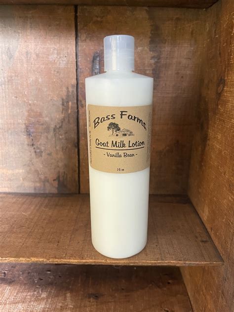 Goat Milk Lotion Bass Farms Llc