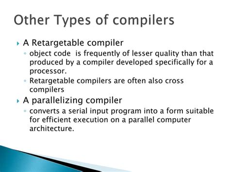Compilers Ppt