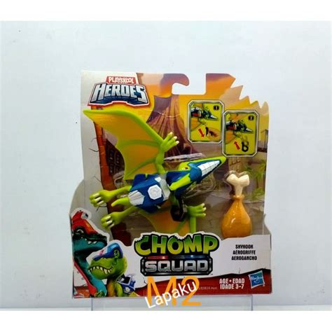 Jual Playskool Heroes Chomp Squad Skyhook Shopee Indonesia