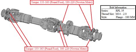 Meritor Driveline Fastener Torque