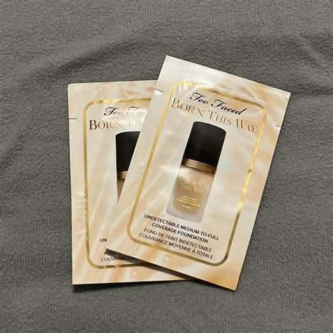 Too Faced Born This Way Foundation Samples In Shades Depop