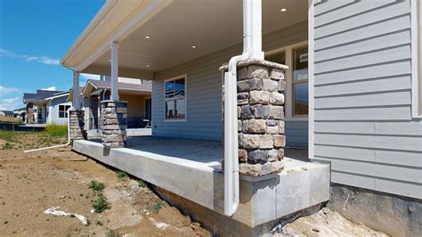 Should I Have The Builder Fix These Columns Overlapping The Patio R