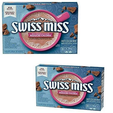 Swiss Miss Milk Chocolate Flavor Reduced Calorie Hot Cocoa Mix 039
