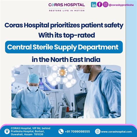 Ensuring Safety With Every Instrument The Cssd Story Coras By Pratiksha Hospital