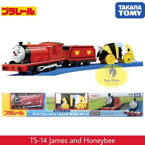 Takara Tomy Plarail Ts 14 James And Honeybee Honey Bee Thomas And Friends