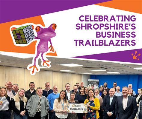 Celebrating Shropshire S Business Trailblazers Purple Frog Systems