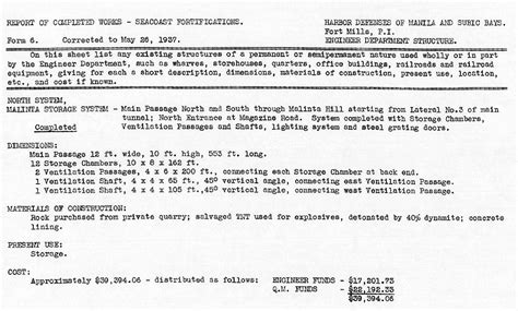 Malinta Hill Tunnel On Corregidor Page 1 Philippine Sailor