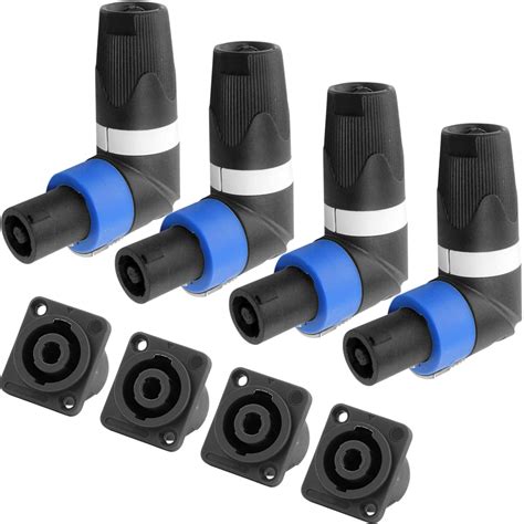 Amazon.com: DKARDU for Speakon Connector Right Angle for Neutrik ...