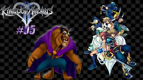 Kingdom Hearts II Final Mix Ep 05 NOS VAMOS AL CASTILLO DE BESTIA