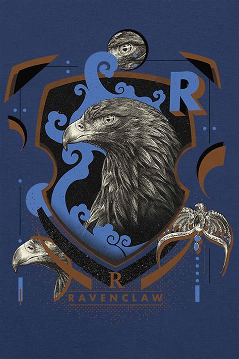 Ravenclaw Shield Harry Potter T Shirt Emp