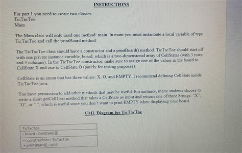 solved instructions for part 1 you need to create two